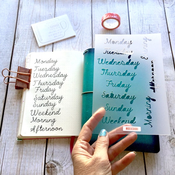 Bullet Journal Stencil - Etsy UK