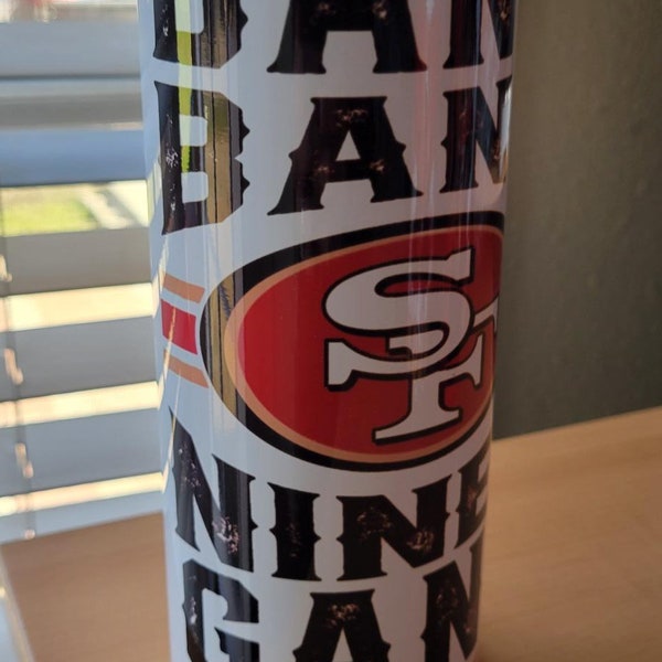 San Francisco 49ers Sublimation Tumbler - Etsy