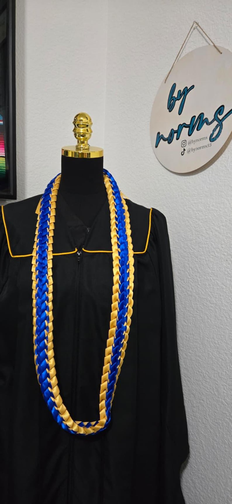 Class of 2026 Graduation Lei, Satin Ribbon Lei, Personalized Graduation ...