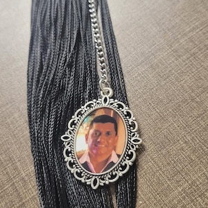 Custom Graduation Tassel Memorial Photo Charm, Personalized Graduation ...
