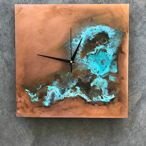 Arizona Metal Wall Art Clock Home Decor Handmade Choose - Etsy