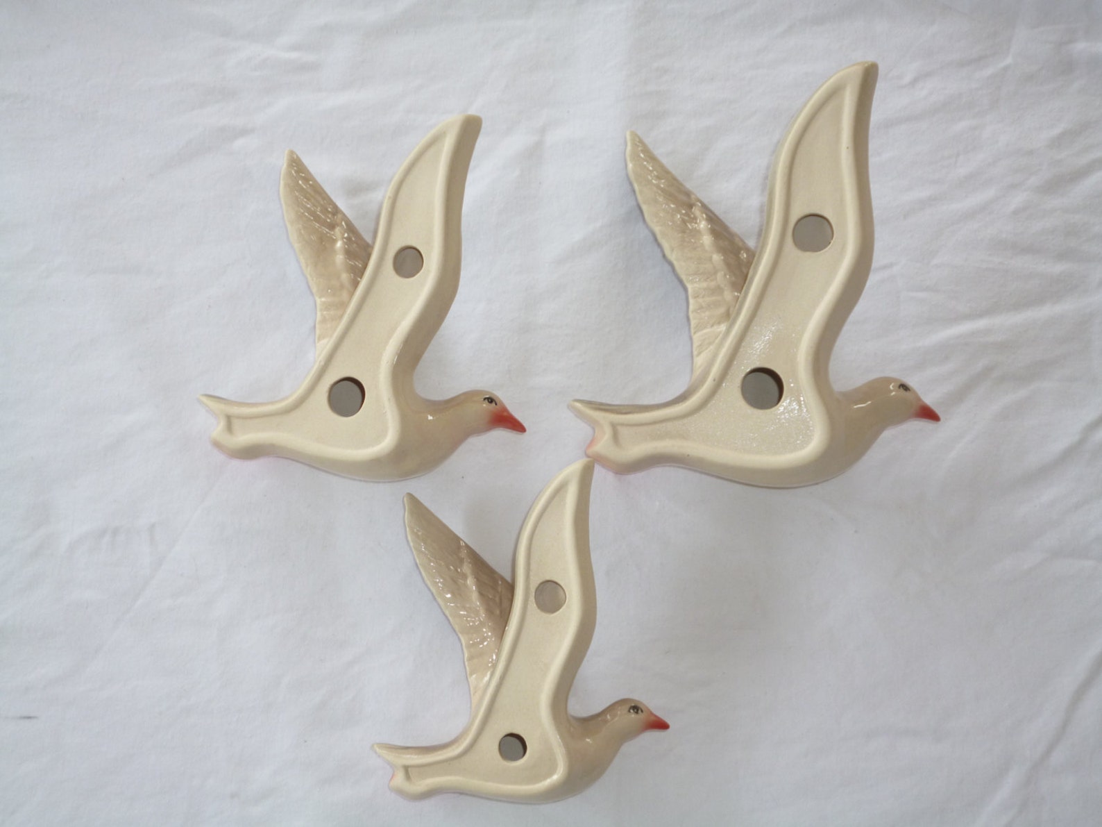 Ceramic Wall Hanging Seagulls. Bathroom , Beach House Etc - Etsy