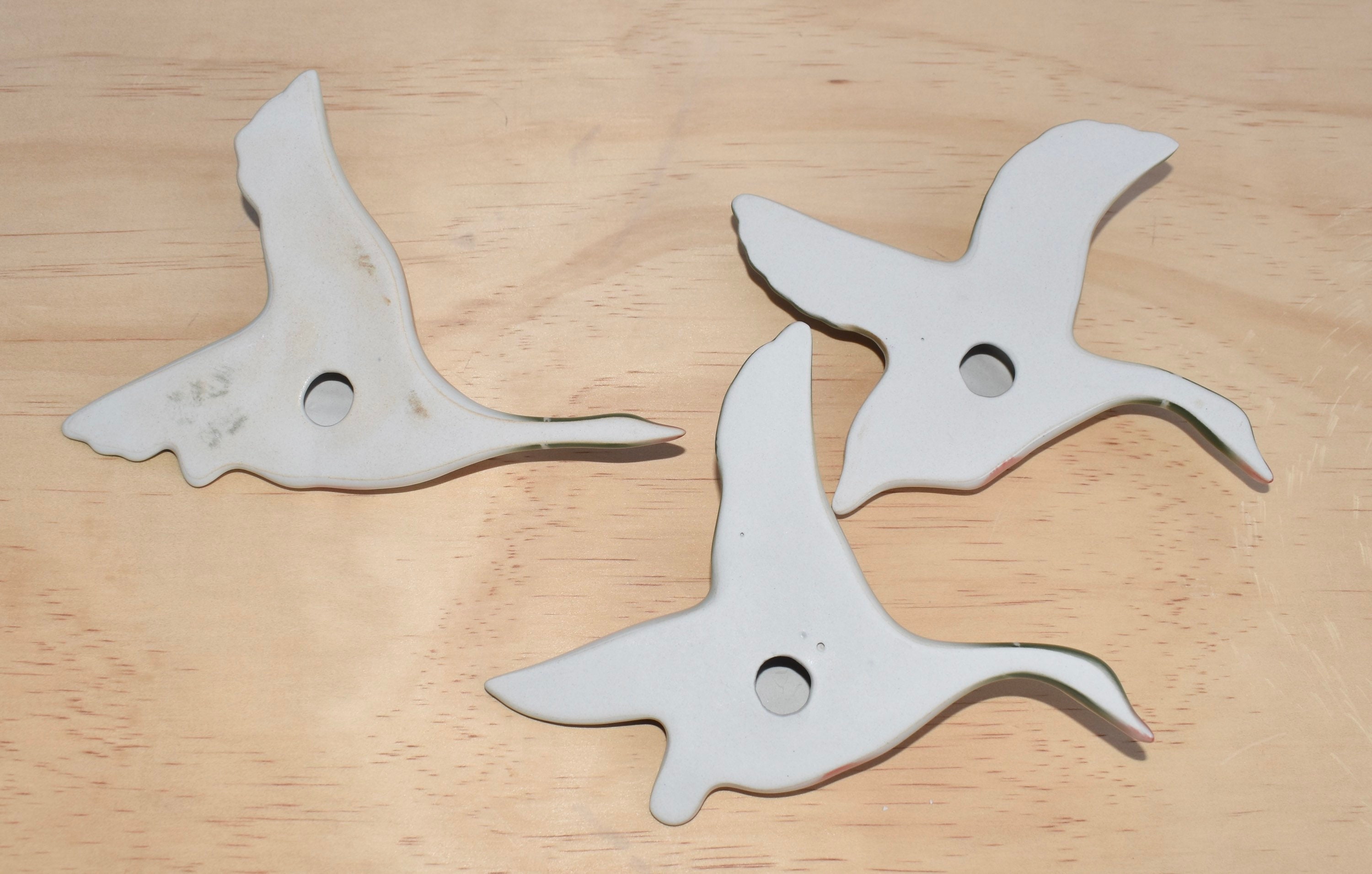 Ceramic Flying Wall Ducks, Great Retro Decoration, Wall Hanging ...