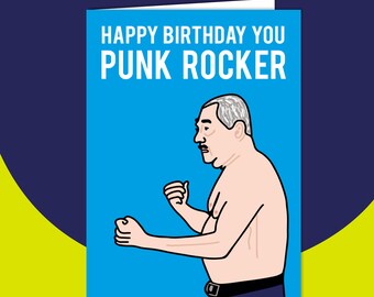 Morris Birthday Card | Etsy