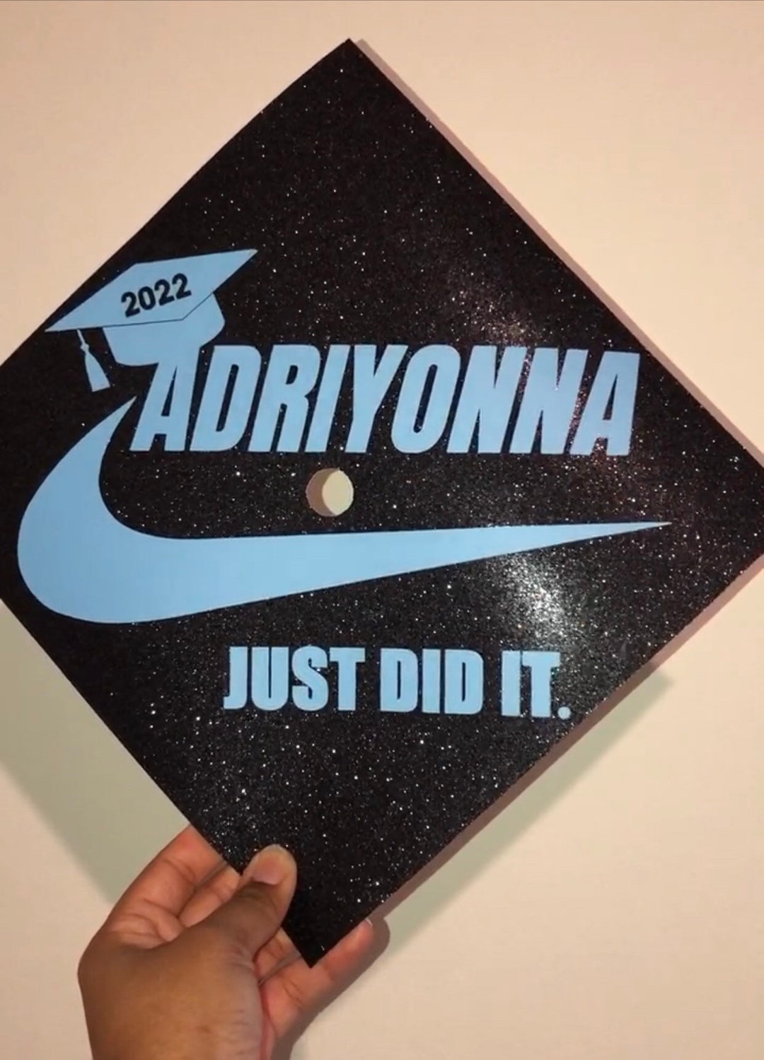 Grad Cap, Cap Topper, Graduation Cap, Just Did It, Graduation,custom ...