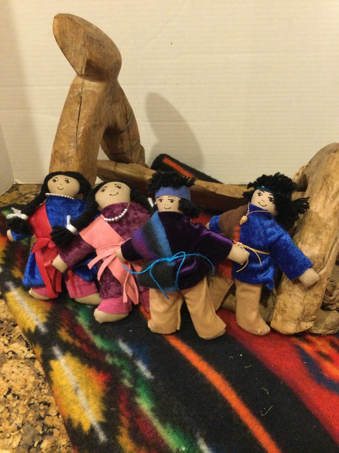 Native American Story Teller Dolls Cloth storyteller Hopi | Etsy