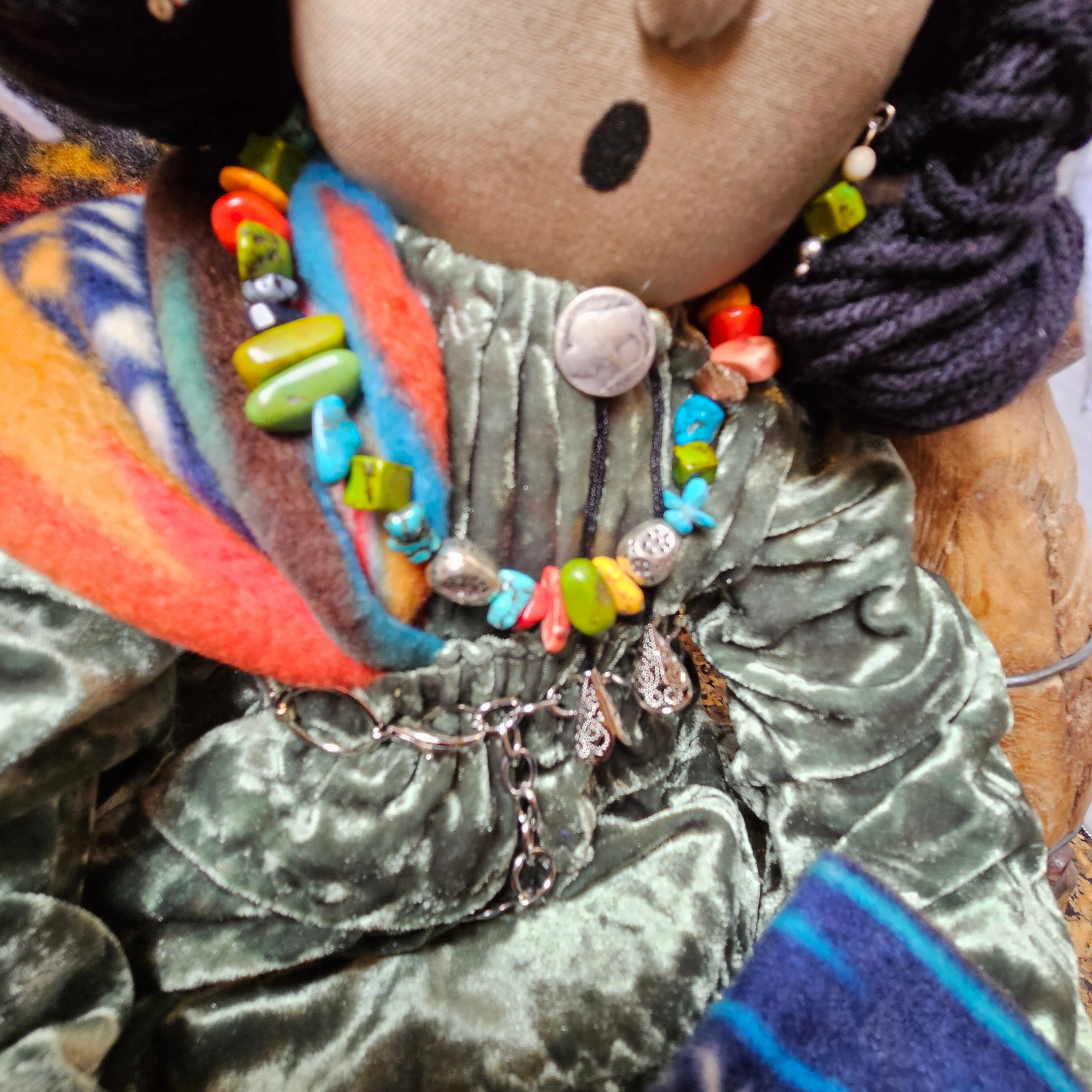Native American Story Teller Dolls, Cloth Storyteller, Hopi Storyteller ...