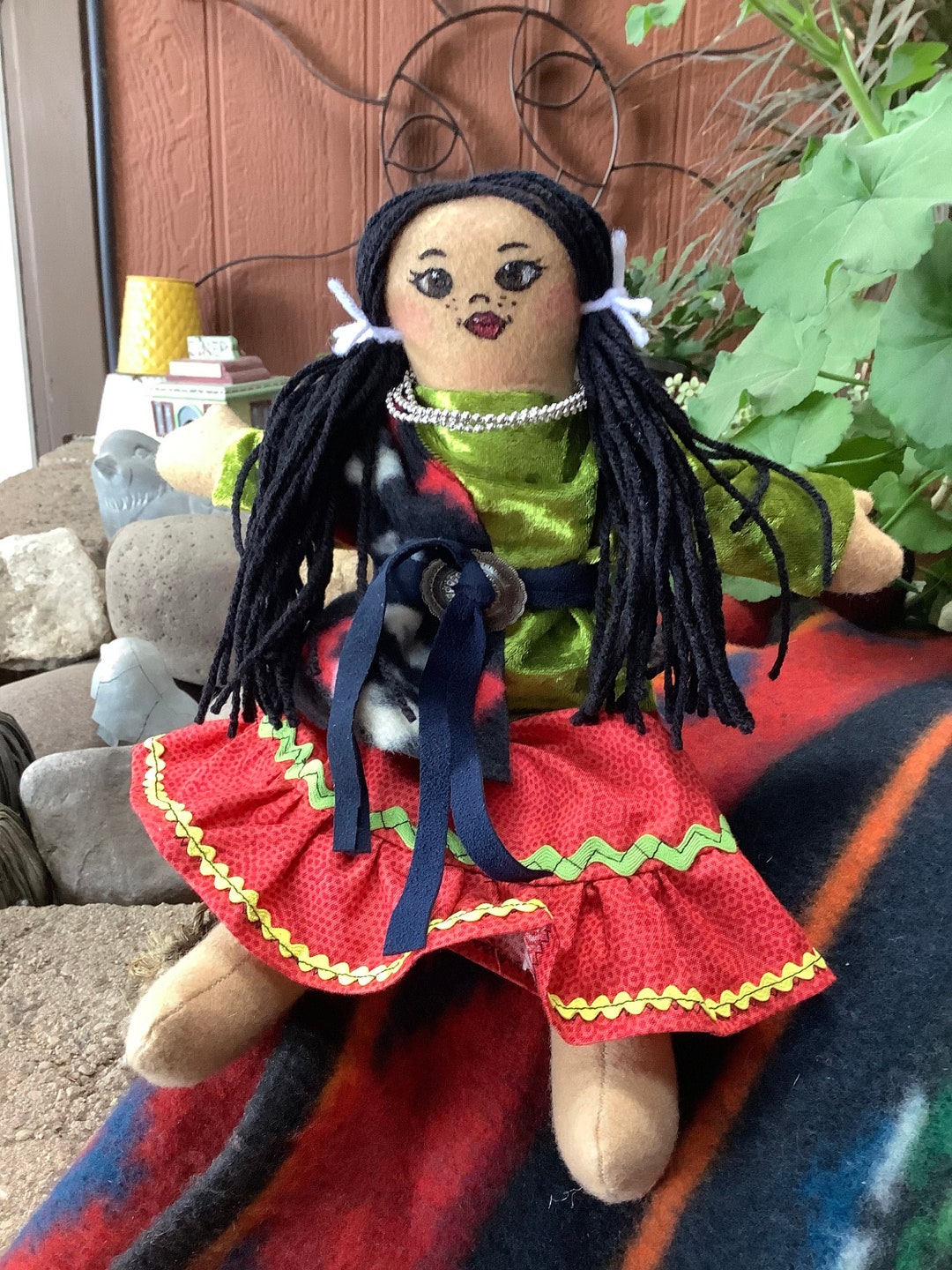 Native American Rag Doll, Rag Doll, Felt Doll, Baby Doll - Etsy
