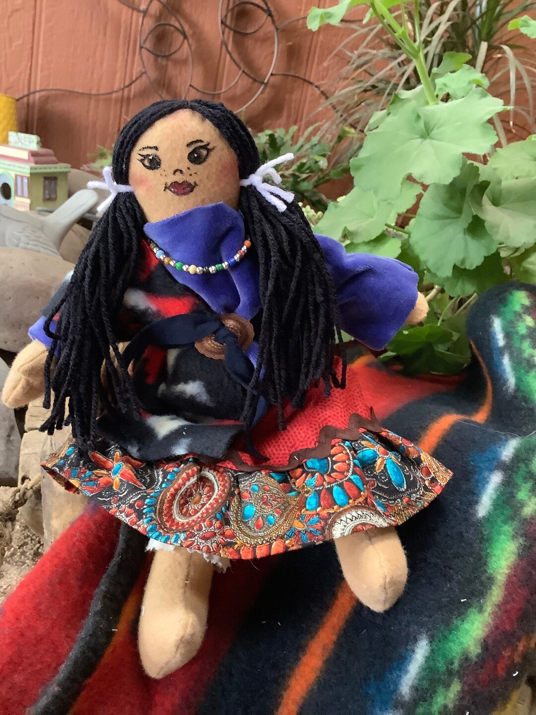 Native American Rag Doll, Rag Doll, Felt Doll, Baby Doll - Etsy