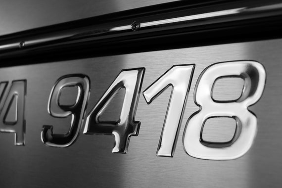 Boat Registration Numbers Domed Decals Stickers set Surf - Etsy