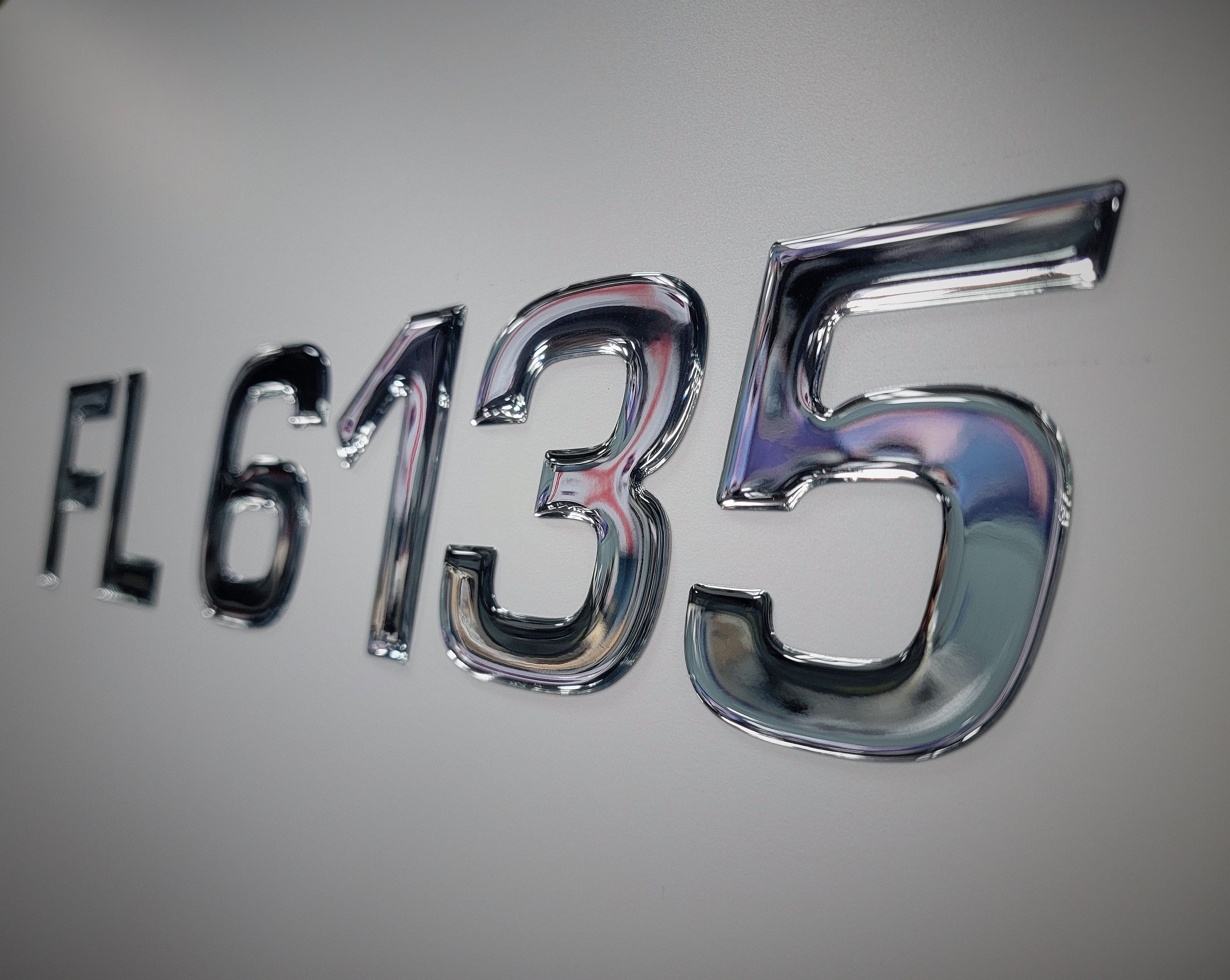 Boat Registration Numbers Domed Decals Stickers (set) Surf Series - Etsy