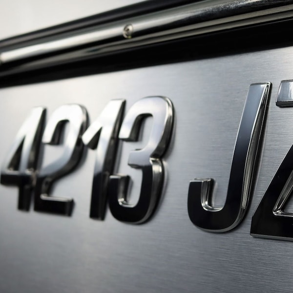 Chrome Boat Letters - Etsy