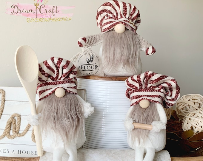 Kitchen Gnomes, Scandinavian Gnomes Kitchen Decor, Nisse Tomte Tonttu ...