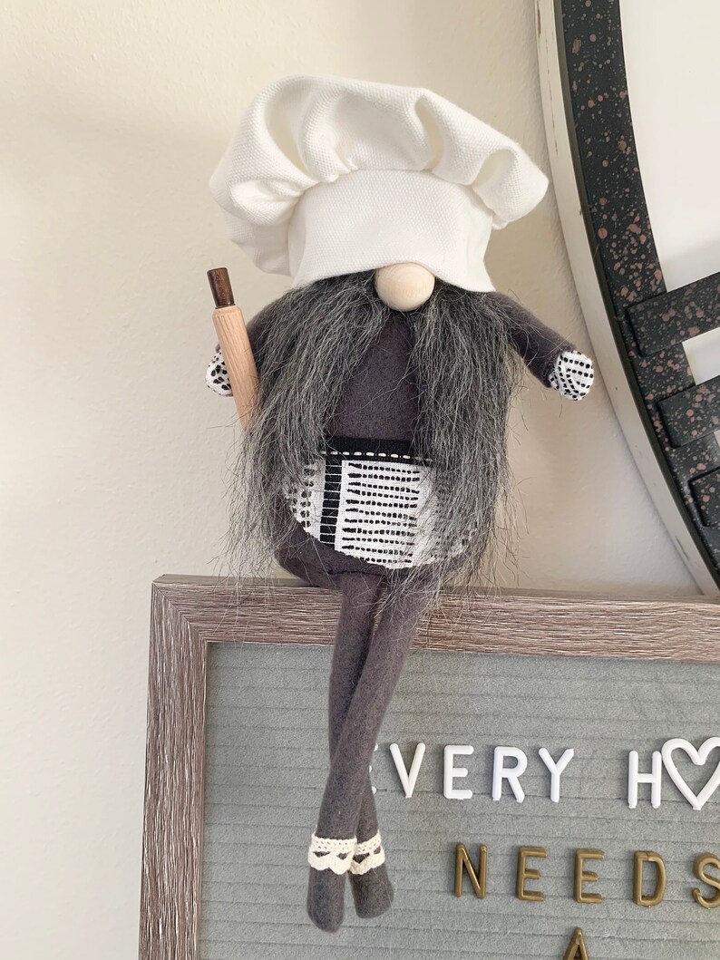 Scandinavian Chef Gnome Scandinavian Gnome kitchen decor | Etsy