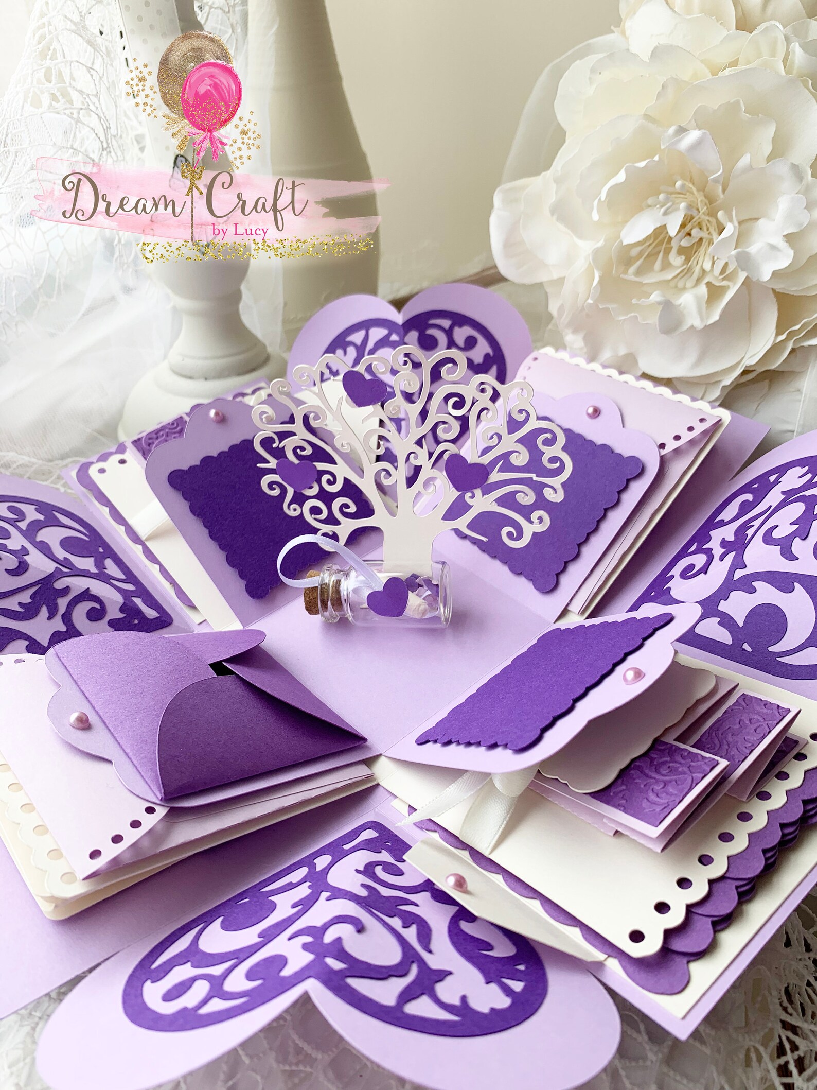 Explosion Photo Box Perfect gift for Anniversary/ Valentines | Etsy