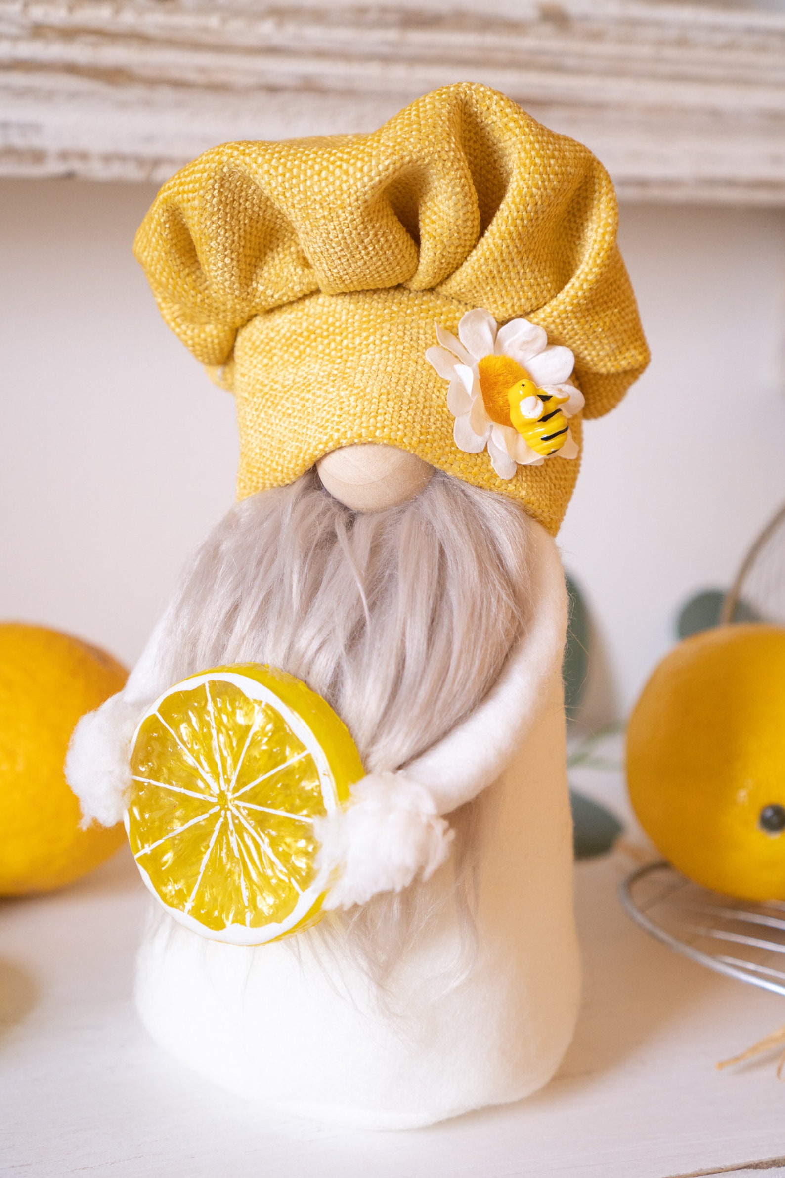 Summer Lemon Gnomes The Lemonade makers Modern Farmhouse | Etsy