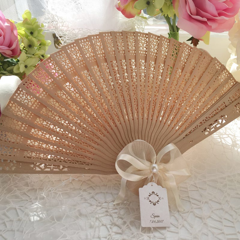 Wedding Fans - Etsy