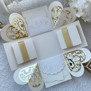 Proposal Exploding Photo Box, Anniversary Photo Box, Engagement ...