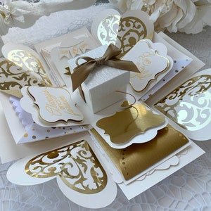 Proposal Exploding Photo Box, Anniversary Photo Box, Engagement ...