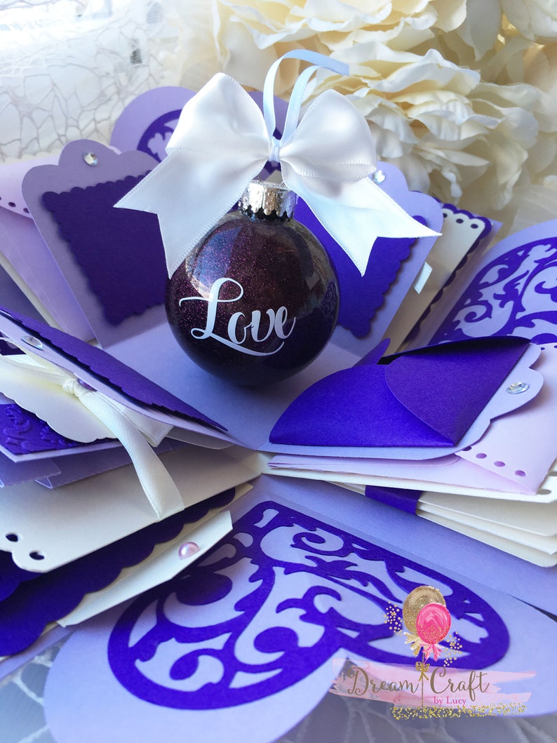 Explosion Photo Box Perfect gift for Anniversary/ Valentines | Etsy