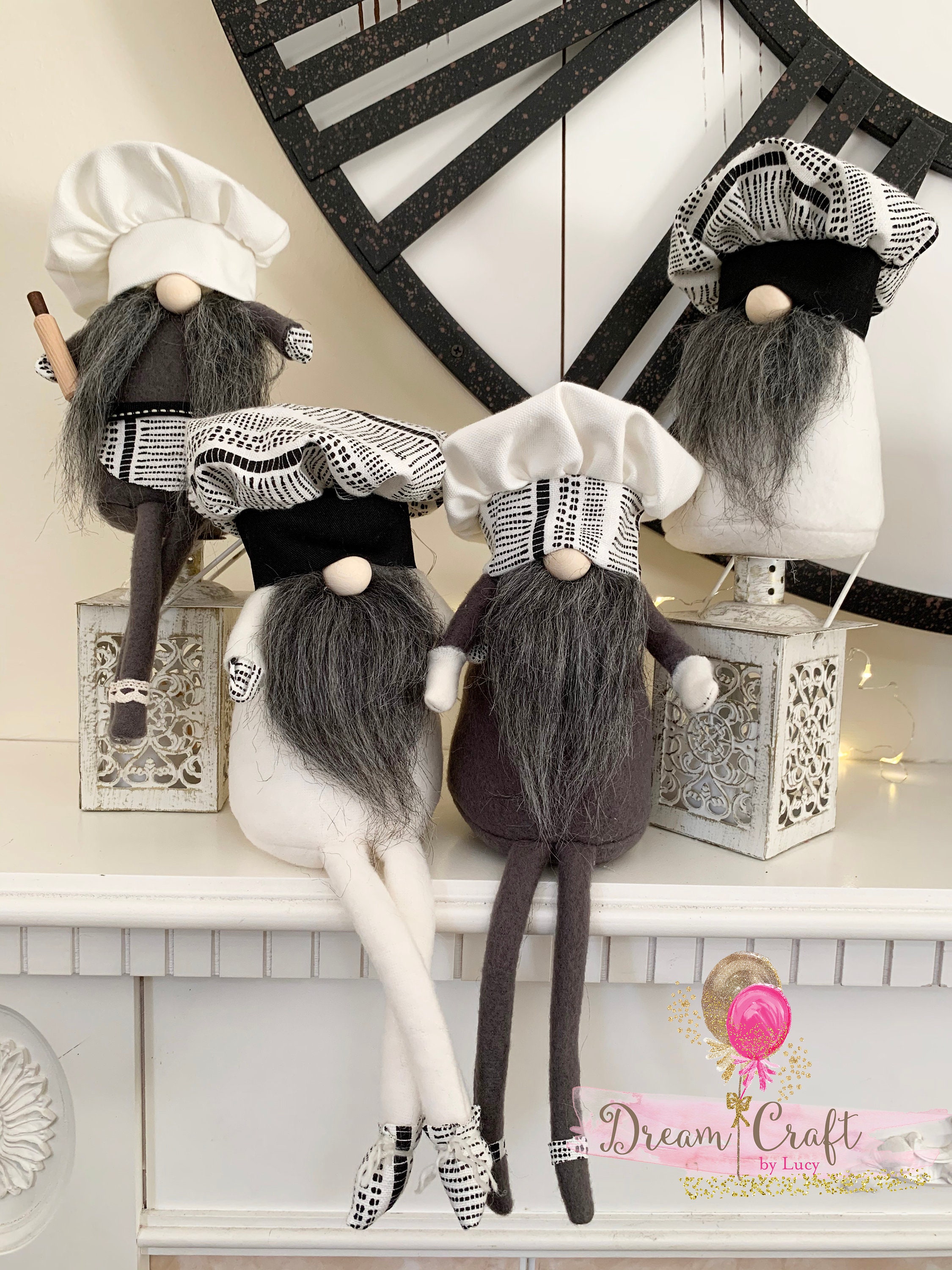 Scandinavian Chef Gnome Scandinavian Gnome kitchen decor | Etsy