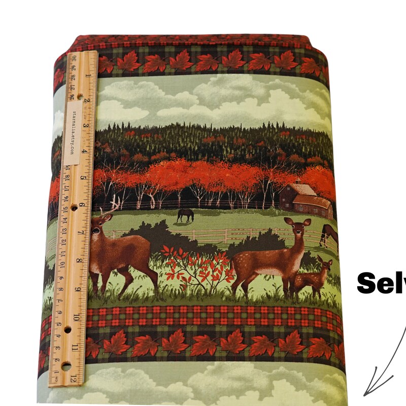 Deer Fabric - Etsy