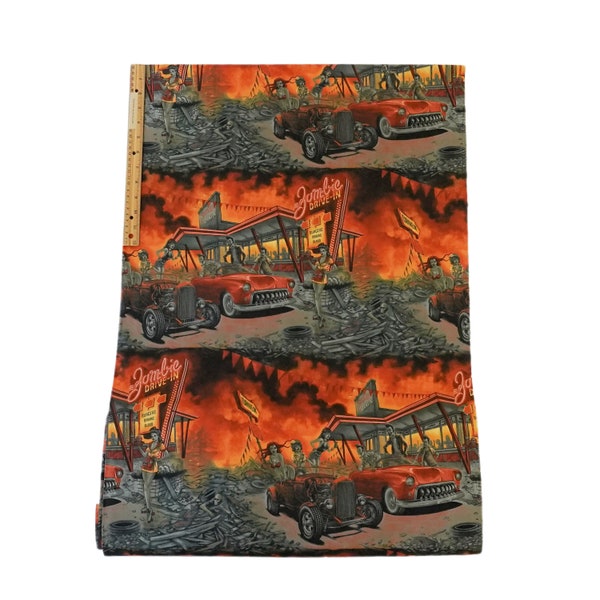 Zombie Quilting Fabric - Etsy