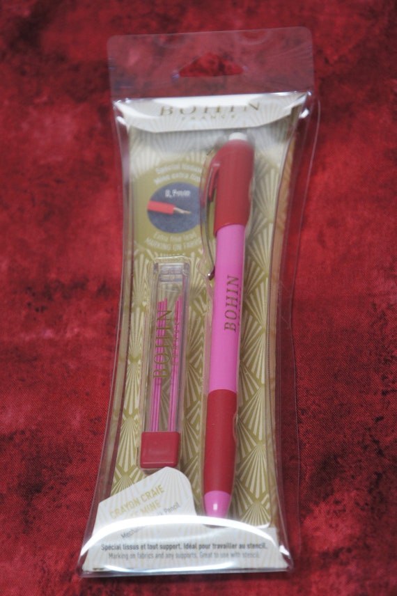 Bohin France Extra Fine 0.9mm Lead Mechanical Chalk Pencil | Etsy