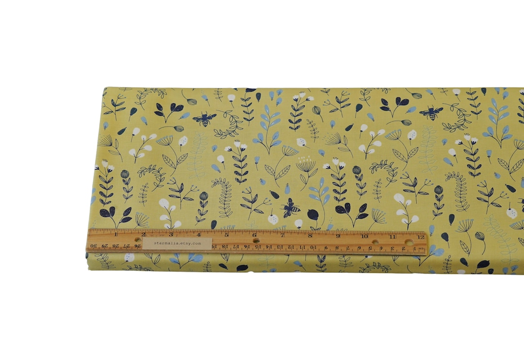 1/2 Yard Whimsy Flowers From Hi-fashion Fabrics 100% Premium Cotton ...