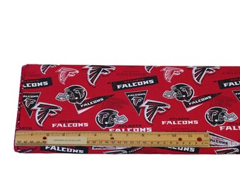 Atlanta Falcons Fabric - Etsy