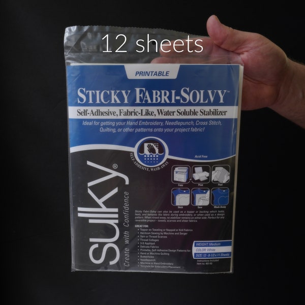 Embroidery Stabilizer Sheets - Etsy
