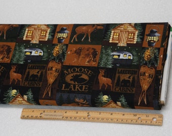 Cabin Lake Fabric | Etsy