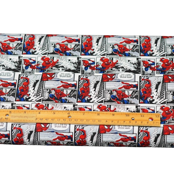 Spiderman Fabric Panel - Etsy