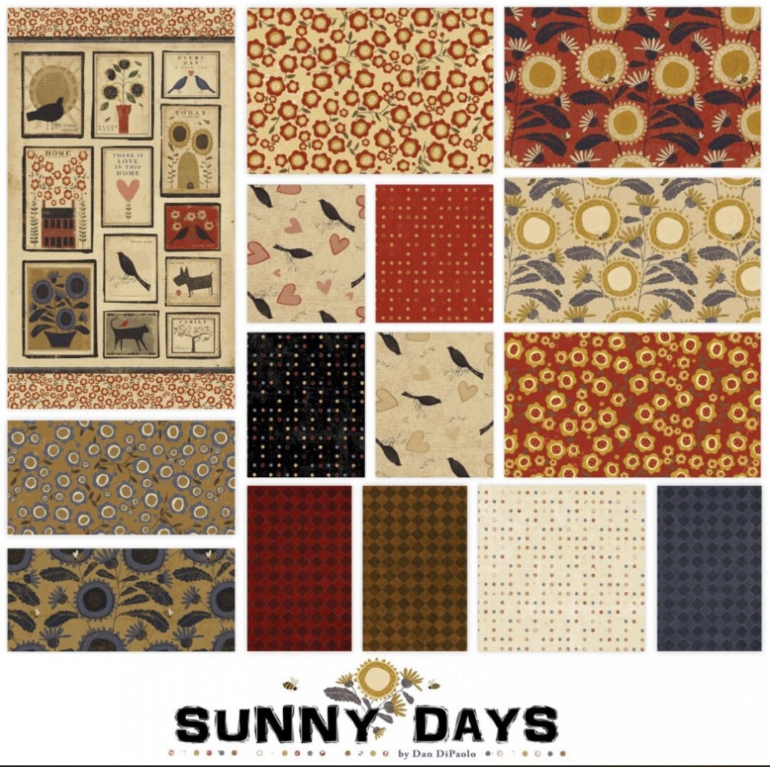 Sunny Days Americana by Dan Dipaolo for Clothworks 100% Premium Cotton ...