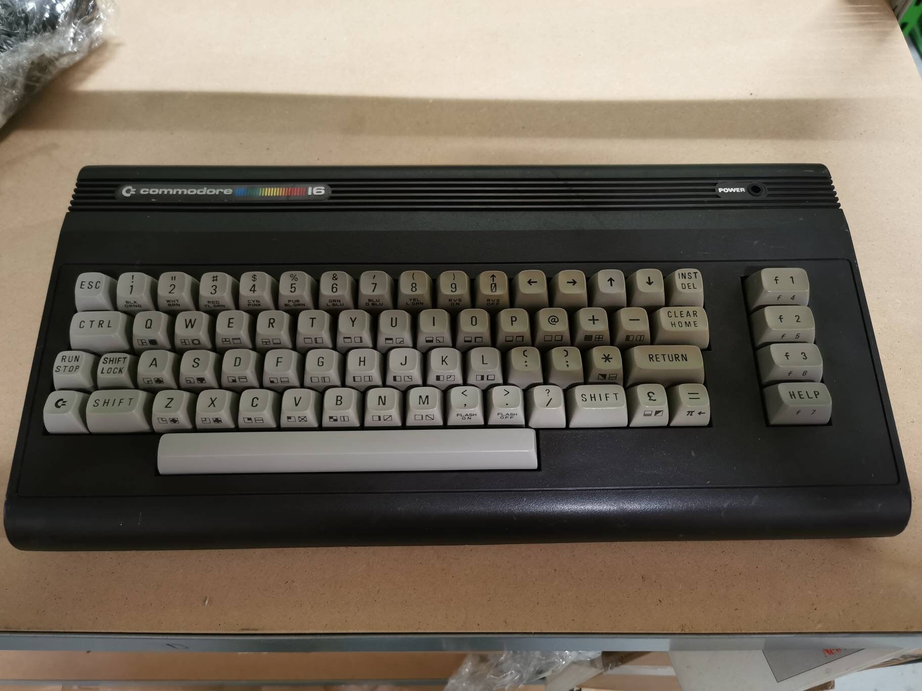 Commodore C16 Keyboard Only - Etsy