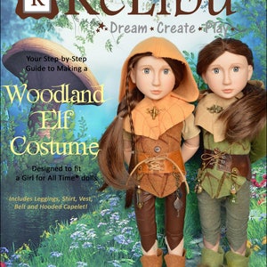 Woodland Elf Costume Pattern Designed to Fit A Girl for All - Etsy UK