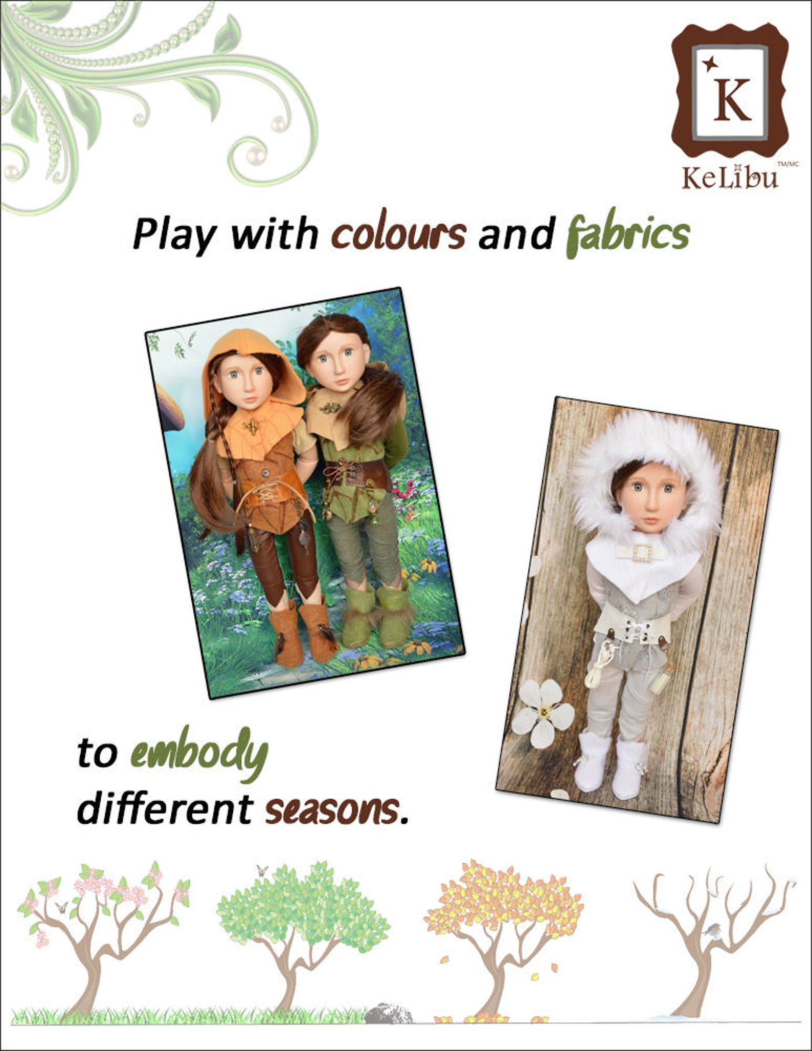 Woodland Elf Costume Pattern Designed to Fit A Girl for All | Etsy UK