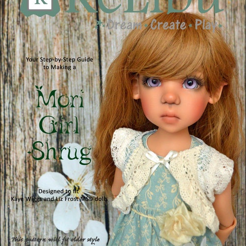 Mori Girl Ruffled Dress for Kaye Wiggs & Liz Frost MSD Dolls - Etsy