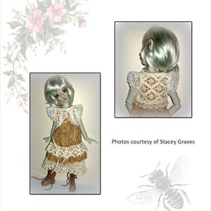Mori Girl Shrug for Kaye Wiggs & Liz Frost MSD Dolls - Etsy
