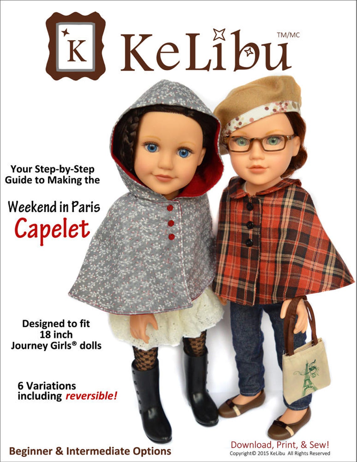 Capelet Designed to Fit Journey Girls Dolls PDF - Etsy