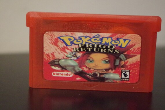 Pokemon Frigo devuelve la versión fan hecho GBA Probado / - Etsy México
