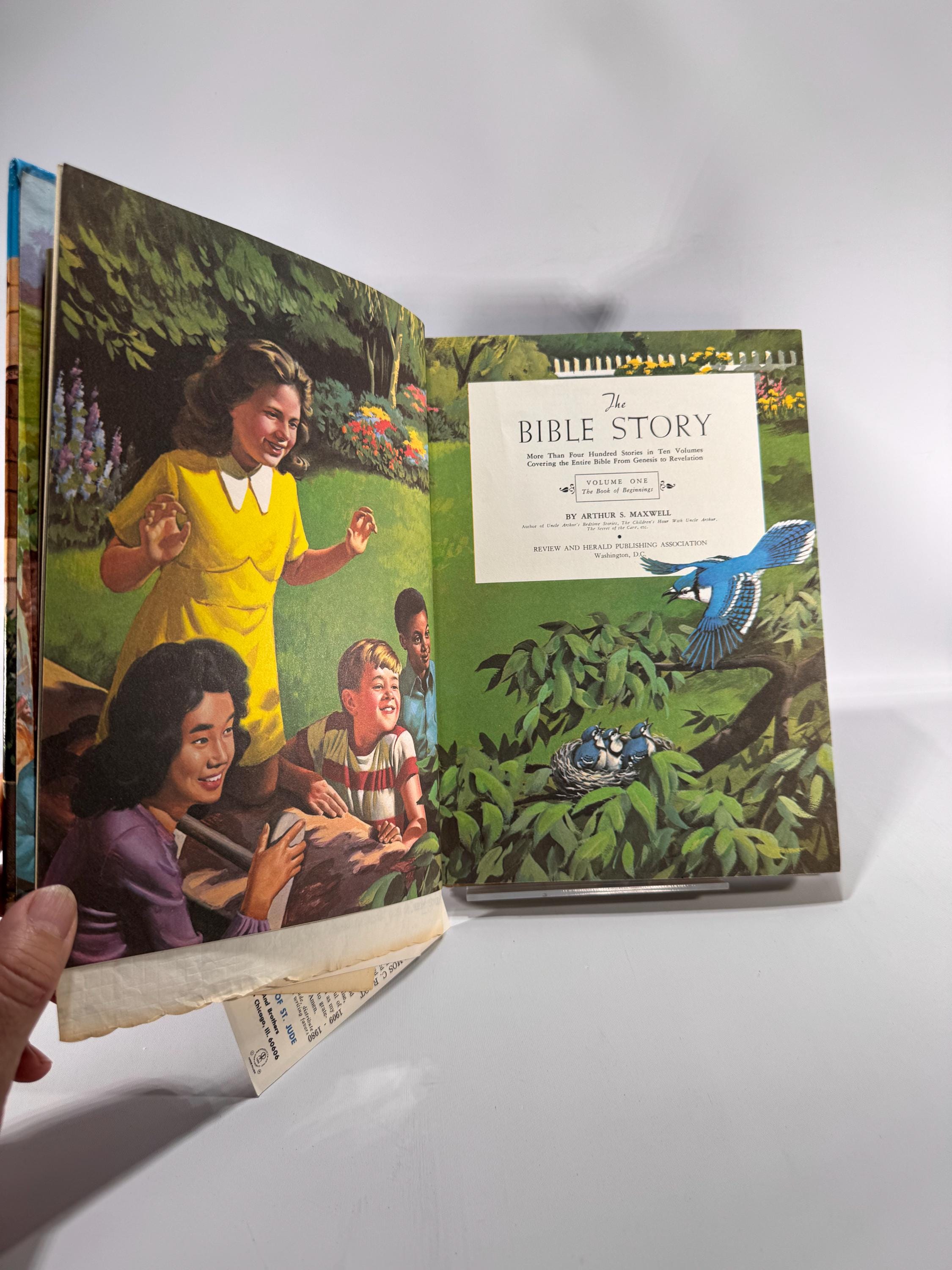 The Bible Story Vol. 1 (1974, Arthur S. Maxwell) | Christian ...