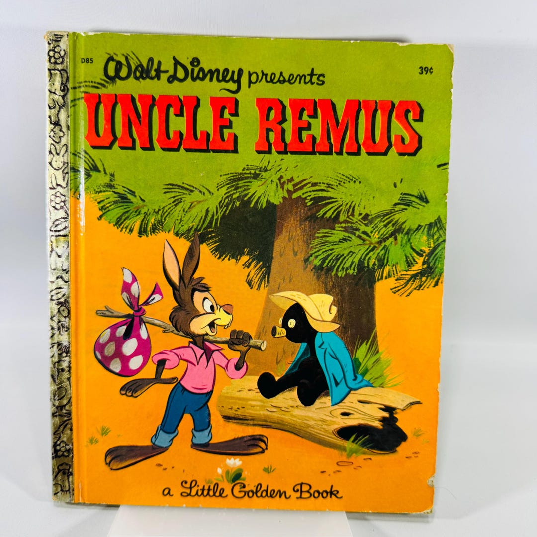 Vintage Disney Little Golden Book Uncle Remus Children’s Folklore ...