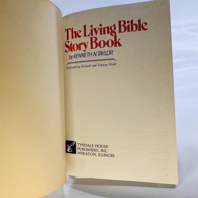 The Bible in Pictures for Little Eyes by Kenneth N. Taylor (1st Edition ...