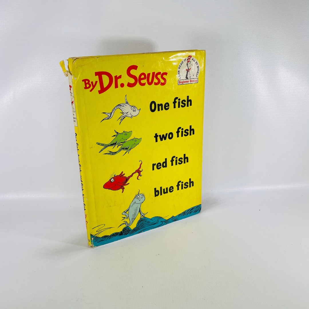 One Fish Two Fish Red Fish Blue Fish by Dr. Seuss 1960 Random ...