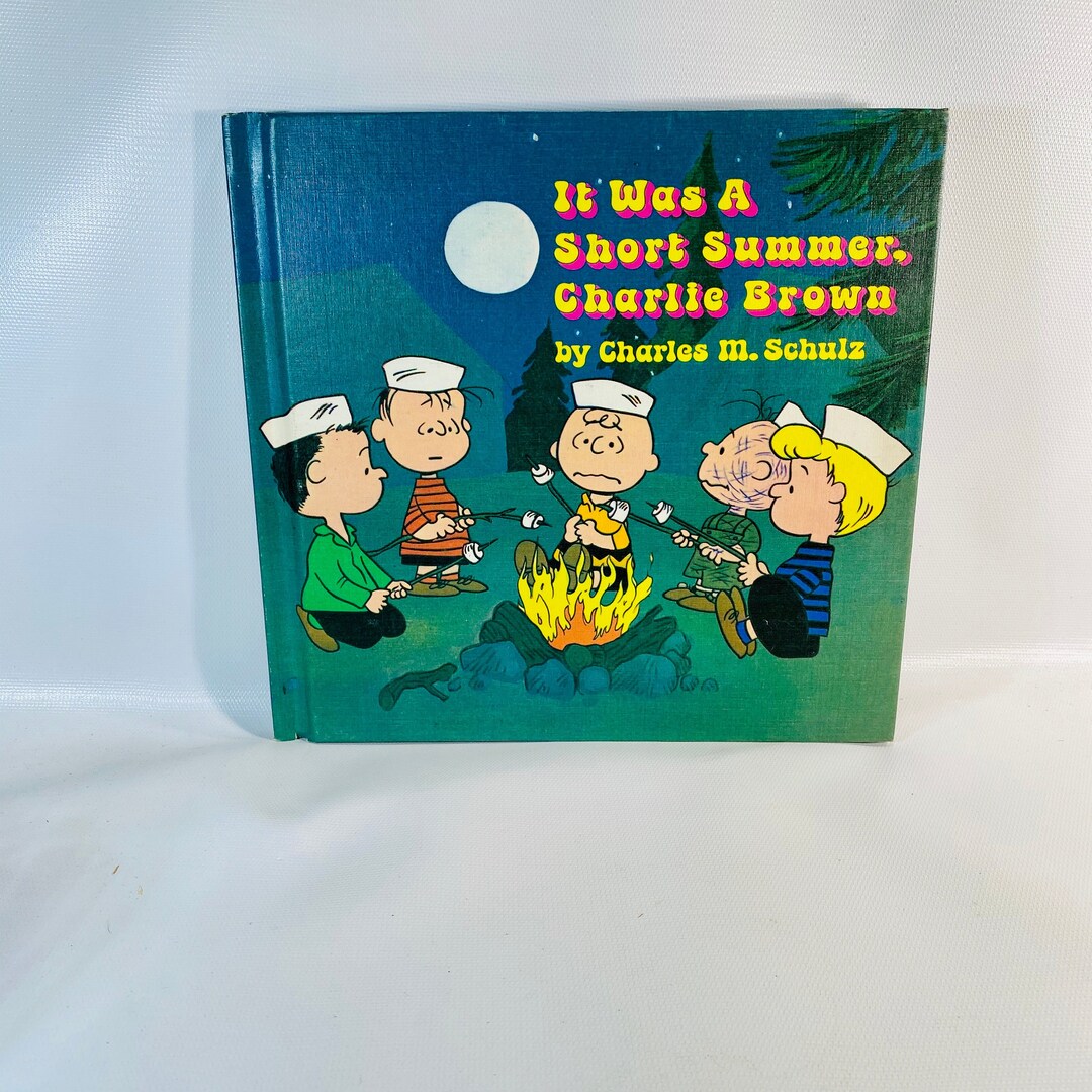 It Was a Short Summer, Charlie Brown by Charles M. Schulz 1970 Vintage ...