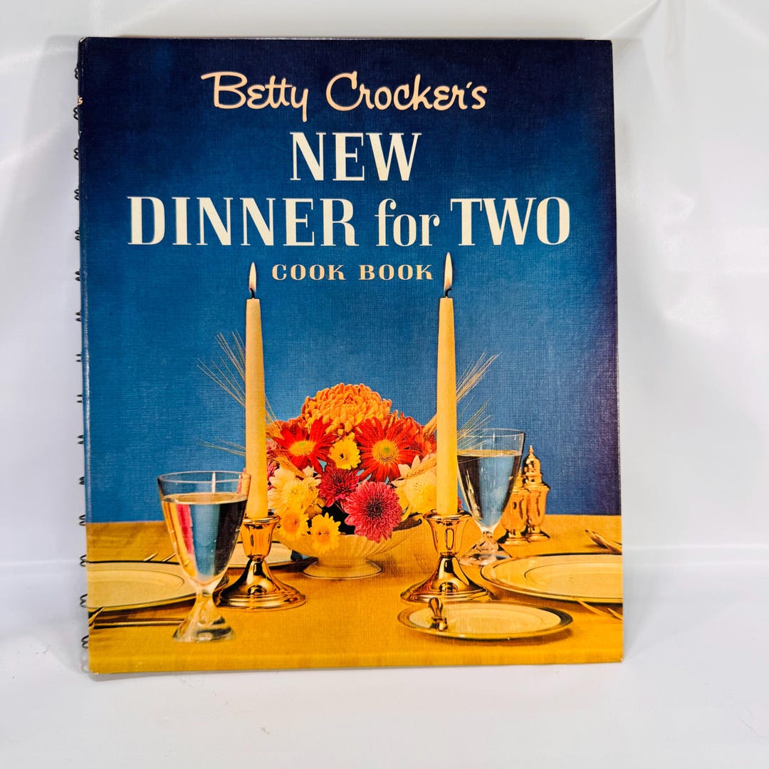 Betty Crocker Dinner for Two Cook Book (1964) – Vintage Cookbook ...