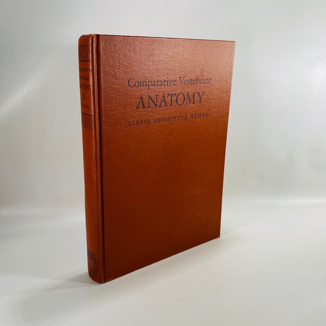 Anatomía comparada de vertebrados de Libbie Hyman 1956 Vintage Book ...