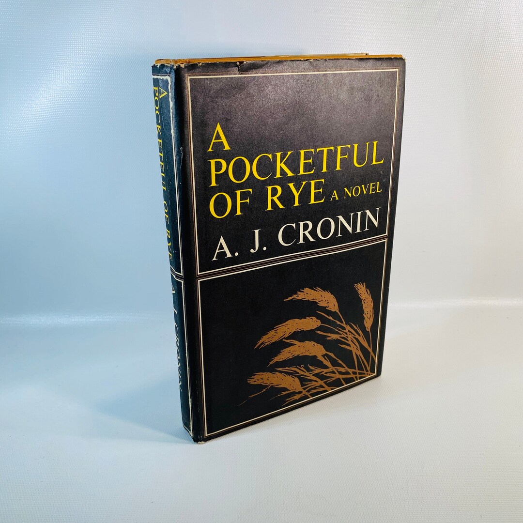 A Pocketful of Rye by A.J. Crown 1969 Vintage Book - Etsy