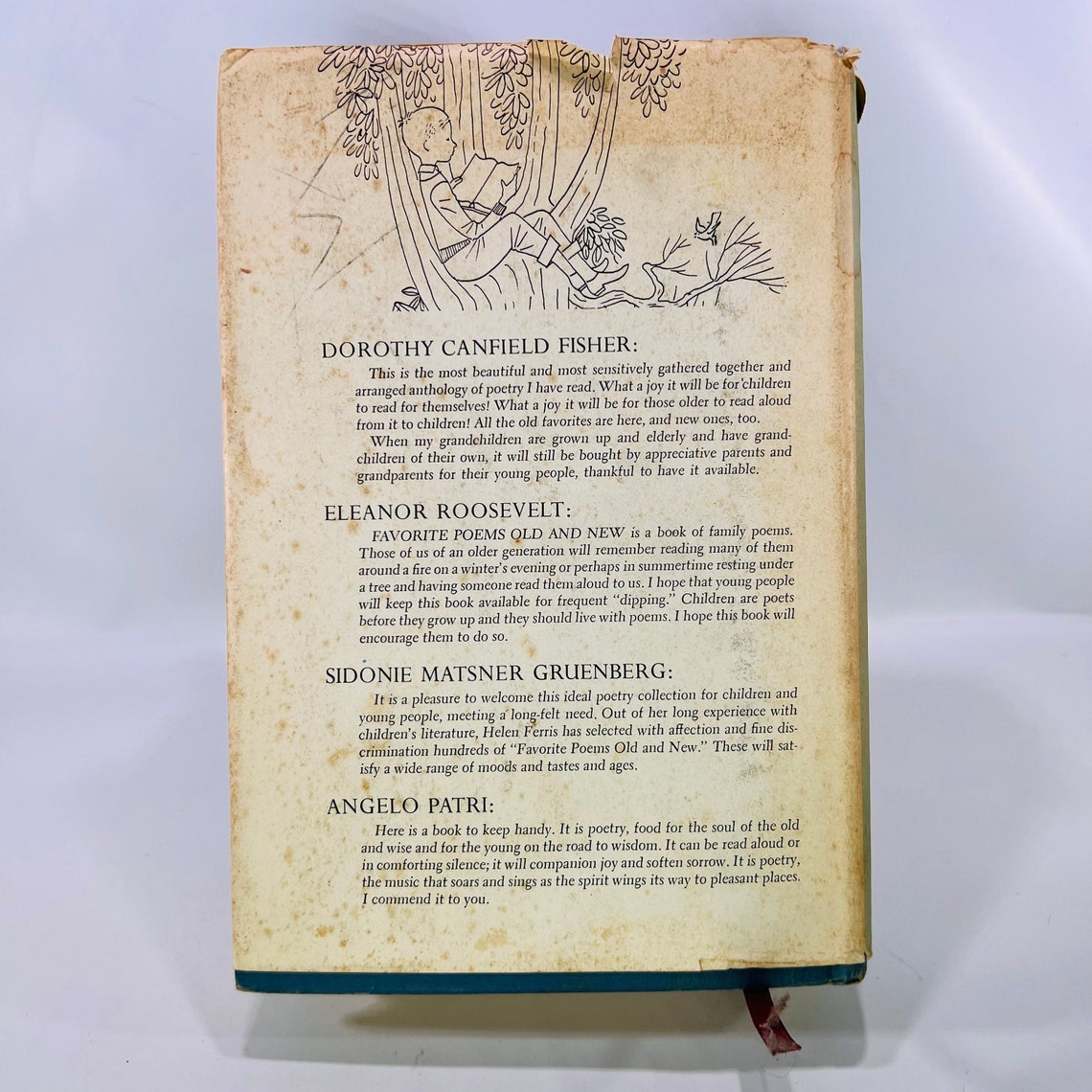 Favorite Poems Old New Selected by Helen Ferris 1957 Double Day Co ...